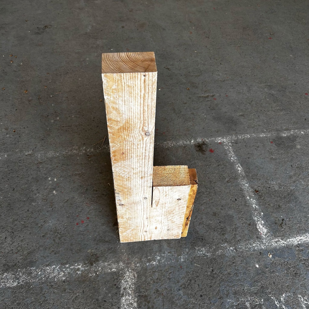 Bois massif - 72 x 24.8 x 7.5 cm | Le Minék'atalogue